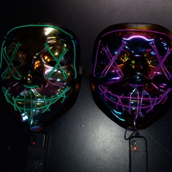 Bristol Novelty | Other | Novelty Anarchy Iridescence Mask Men Women ...